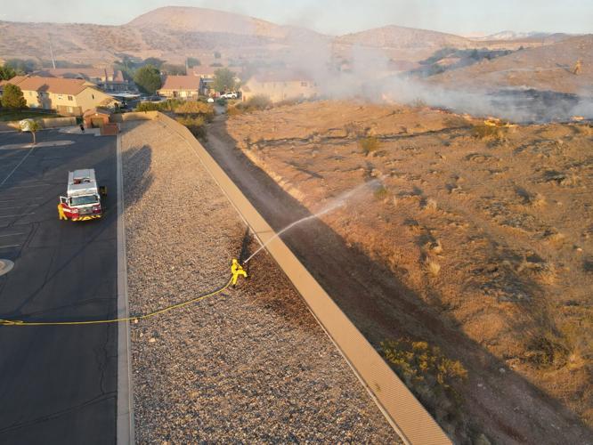 Human-caused brush fire near Brigham Road quickly contained by St ...