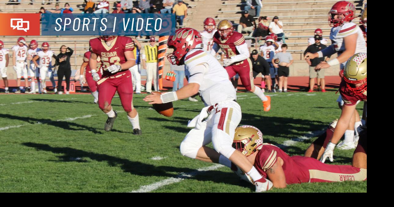 4A football playoffs: Cedar Reds shut out Logan for 1st-round win ...