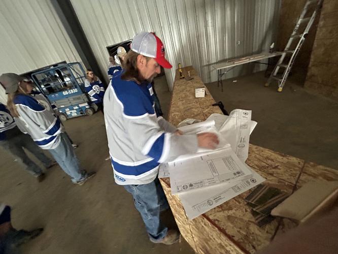 KJ’s Ice Barn, a new ice rink facility being built in Enoch, expected ...