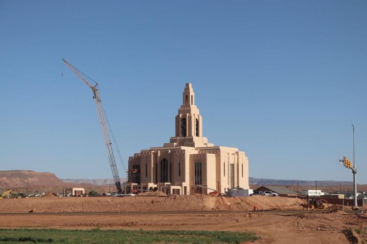 What’s up with the road work around the Red Cliffs Temple? | Local News ...