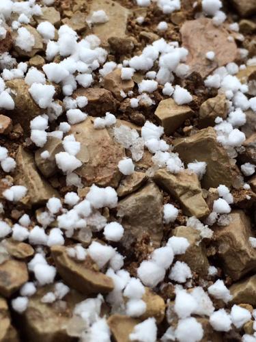 See the rare graupel snow of St. George winters | Local News ...