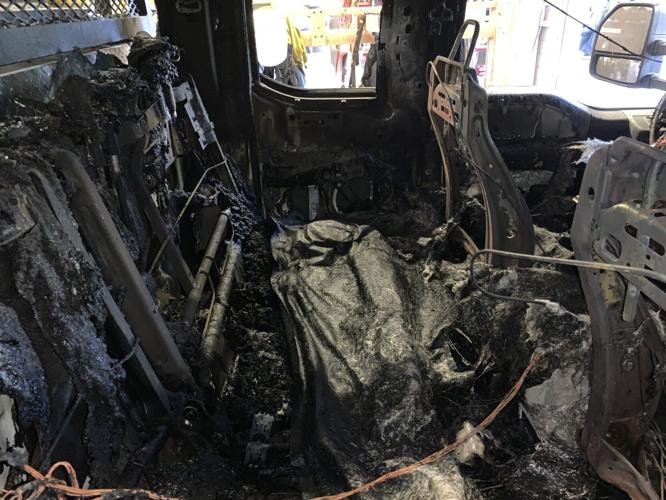 UPDATED: Officials say truck electrical short caused fire at Zion ...