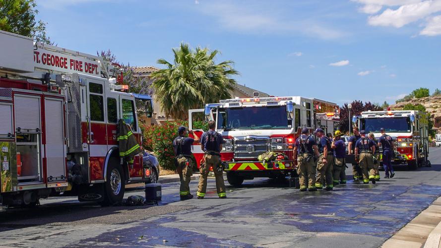 St. George house fire ends with about $60K in damage, 2 rescued pet ...