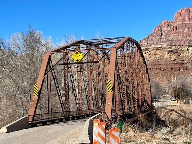 Washington County takes over upkeep of Sheep Bridge, Smithsonian Butte ...