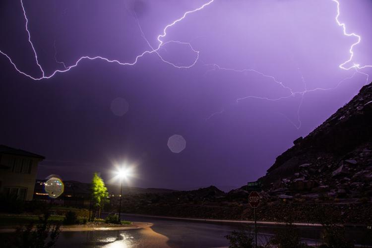 Photo gallery: Storm brings lightning, flooding, hail to Southern Utah ...