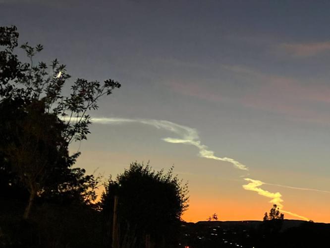 Rocket launch blazes a trail across Southern Utah’s western sky | Local ...