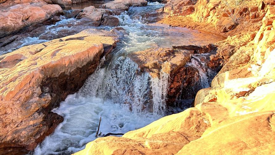 State park officials stress safety as Gunlock waterfalls make an early ...