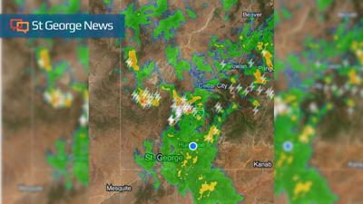 Flash flood warning issued as storm system moves through Southern Utah ...
