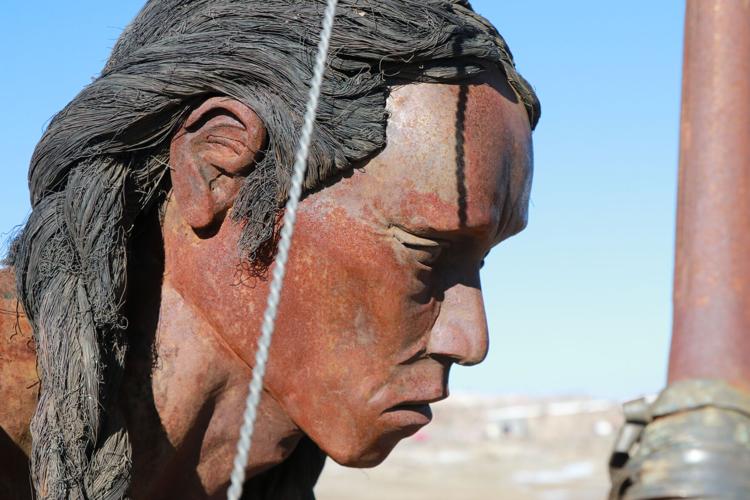 New metalwork statues at Iron Springs Resort depict key figures in area ...