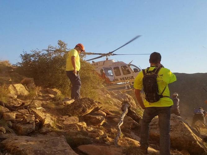 Arizona DPS to the rescue, hoists out teen with broken legs, ribs ...