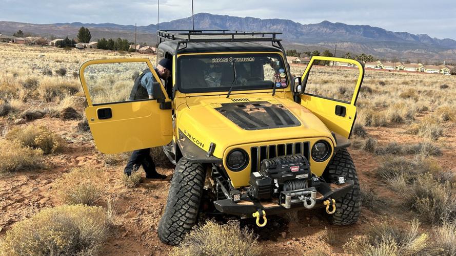 Man unconscious after Jeep veers off State Street into field by ...