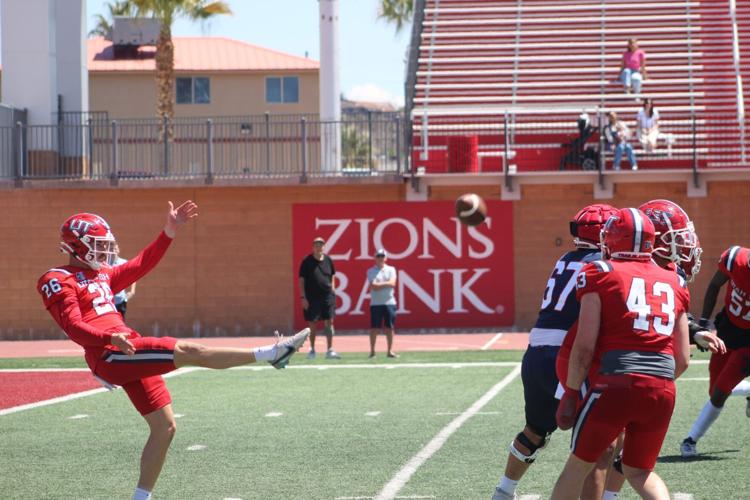 Utah Tech football: New coach Lance Anderson conducts Spring game ...