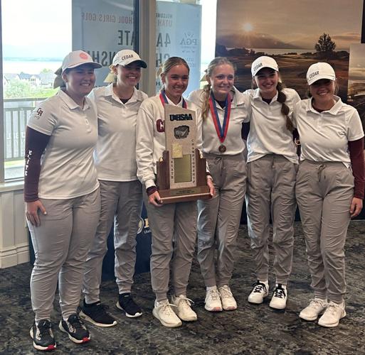 Cedar High School wins 4A girls golf state championship | Cedar City ...