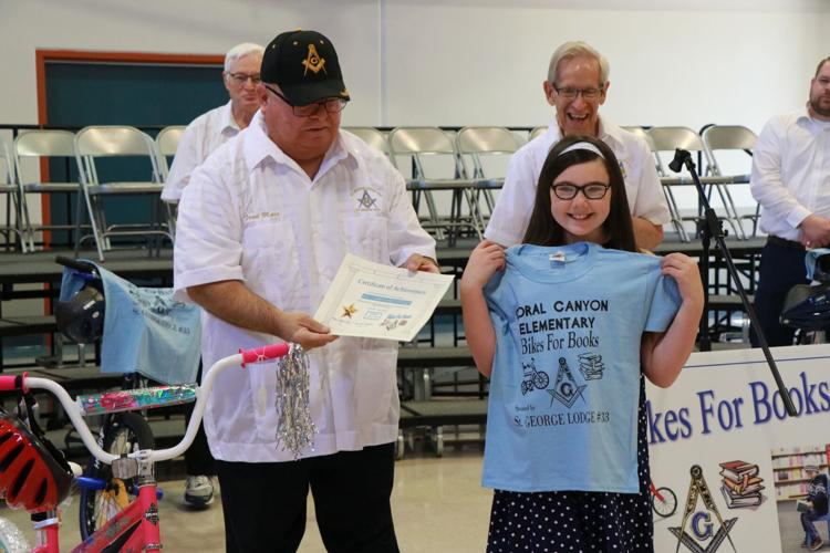 Coral Canyon Elementary students win new wheels in ‘Bikes for Books ...