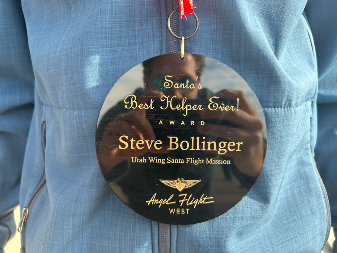 Sunset Elementary students meet Santa Claus at St. George Airport ...