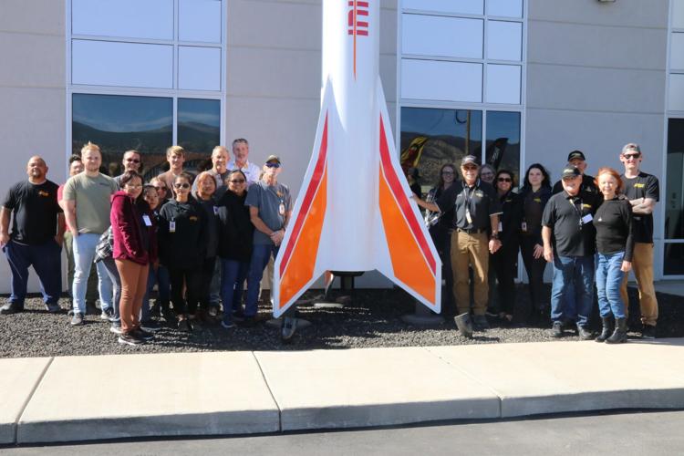 RCS celebrates legacy of propulsion with installation of 30-foot model ...