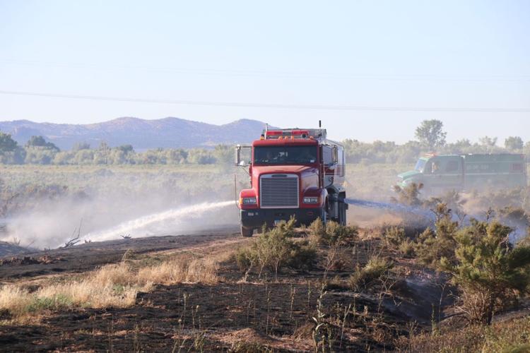 Cedar City wildfire that started in backyard shed burns 7.5 acres ...