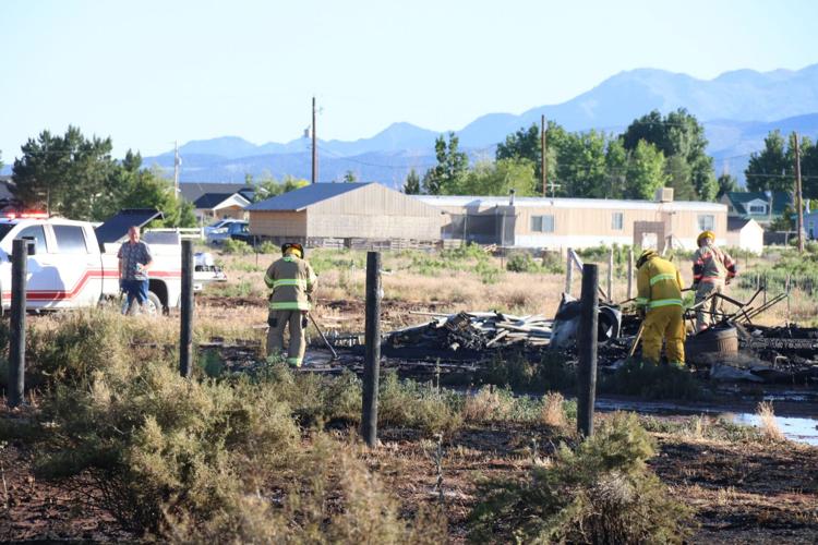 Cedar City wildfire that started in backyard shed burns 7.5 acres ...