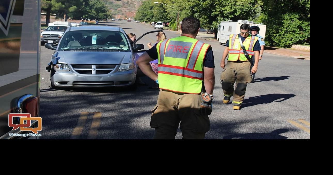 Skip the stop sign, T-bone a minivan | Local News | cedarcityutah.com