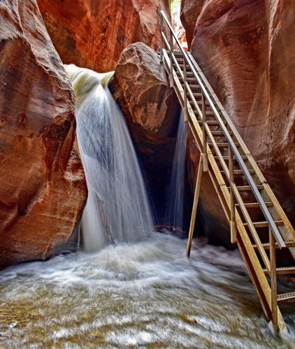 Utah waterfall book provides guide to help hikers go with the flow ...