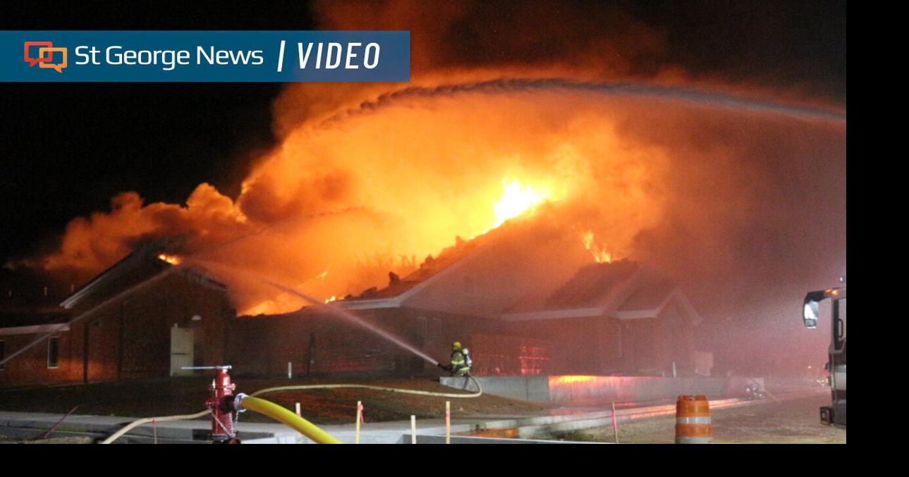 UPDATED: New LDS stake center near St. George Temple gutted by fire ...