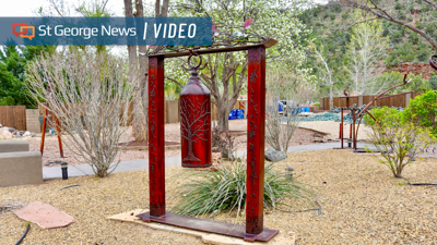 Good chimes: This artist crafts sculptures featuring ringable bells and ...