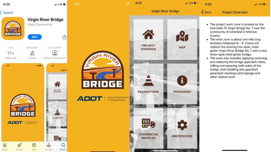 Long-term lane closures announced for I-15 south of gorge; ADOT ...