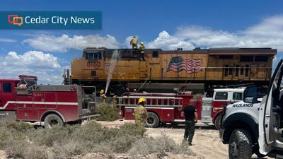 Firefighters extinguish locomotive fire near Beryl Junction | Local ...
