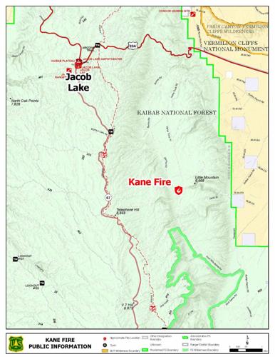 Incident management team ordered for Kane Fire on North Kaibab Ranger ...