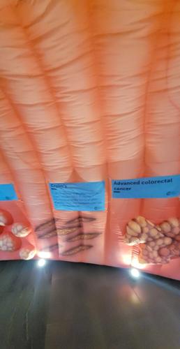 Inflatable colon display traveling through Southern Utah sheds light on ...