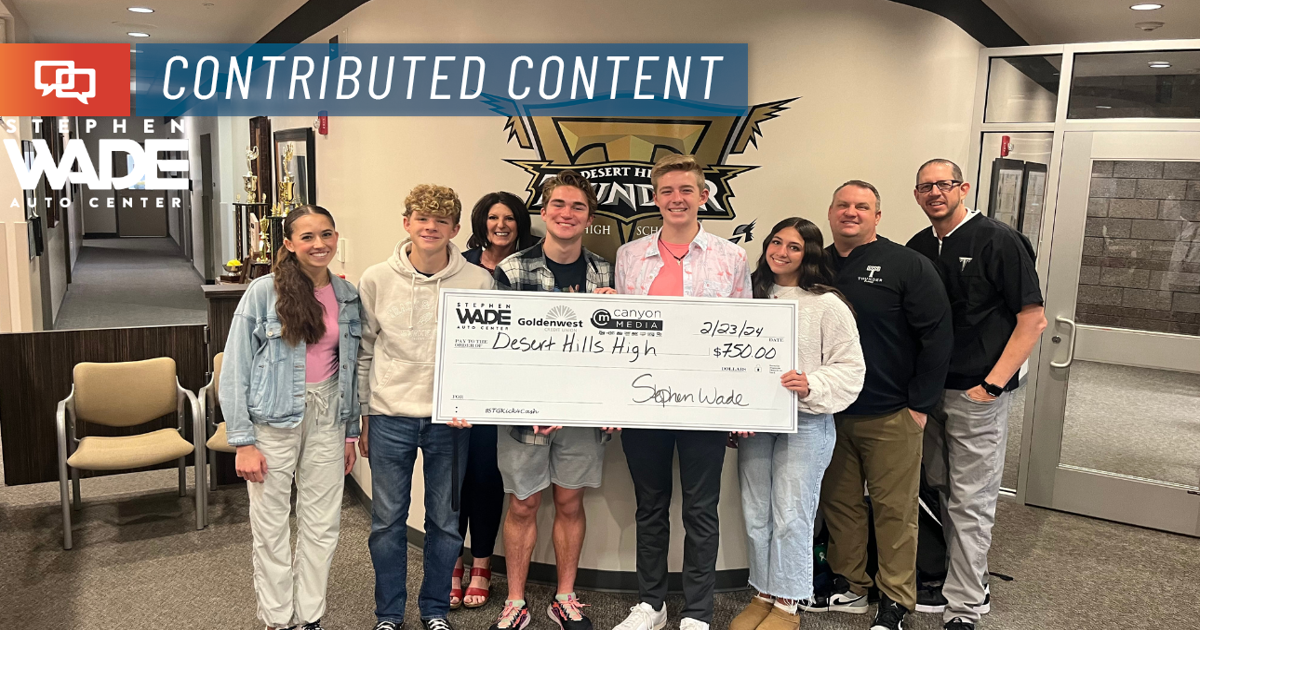 Stephen Wade Auto Center gives back to local high schools by ...
