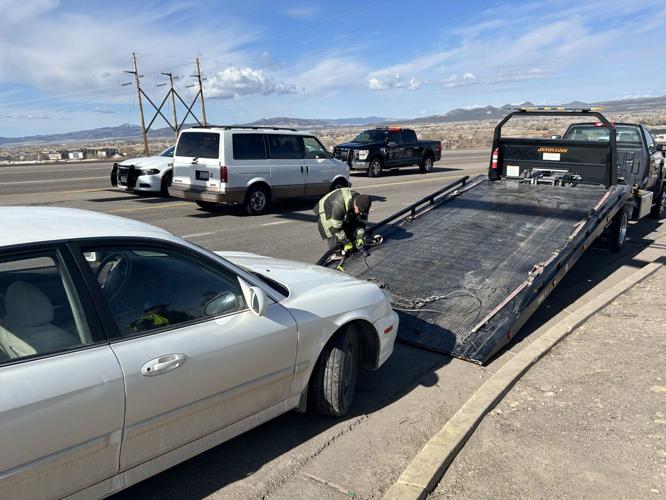 Police say driver ran red light on I-15 overpass in Cedar City, causing ...