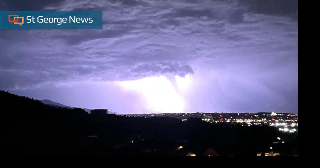Photo gallery: Glimpses of lightning, rain and sporadic hail from storm ...