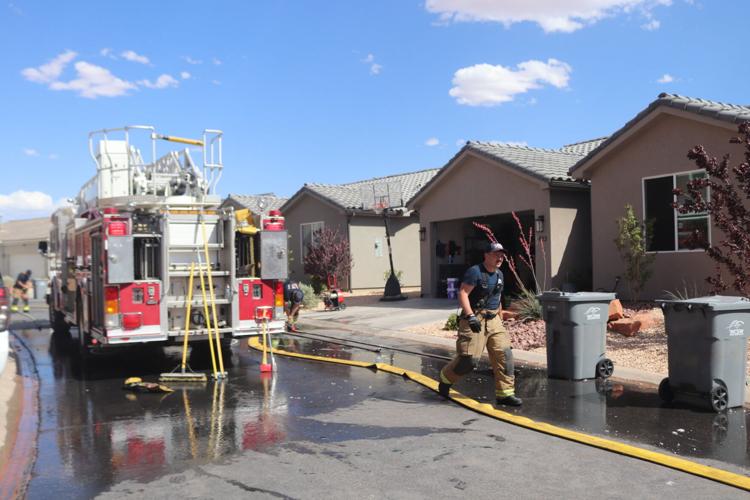 Homeowners, cats displaced following house fire near Red Cliffs Mall in ...