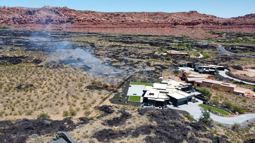 Brush fire burns 4 acres in Ivins near Black Desert Resort | Local News ...