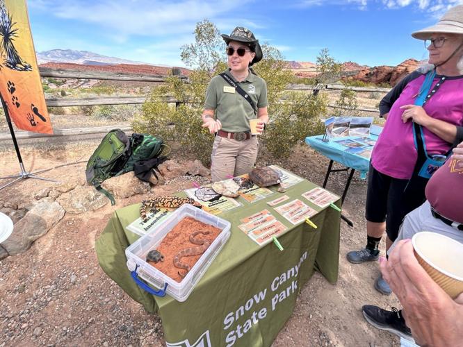 Community gathers to celebrate unveiling of new pavilion at Chuckwalla ...
