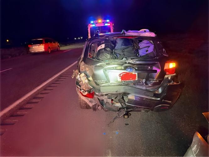 High-impact collision near I-15 bridge in Beaver Dam area sends 3 to ... High-impact collision near I-15 bridge in Beaver Dam area sends 3 to ...