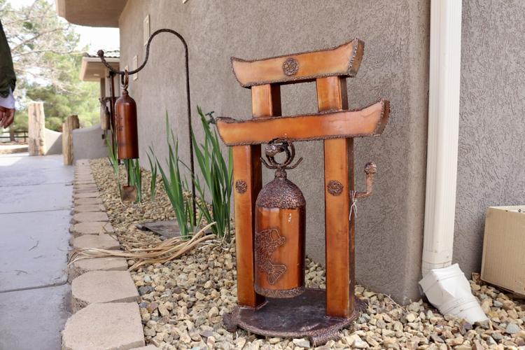 Good chimes: This artist crafts sculptures featuring ringable bells and ...