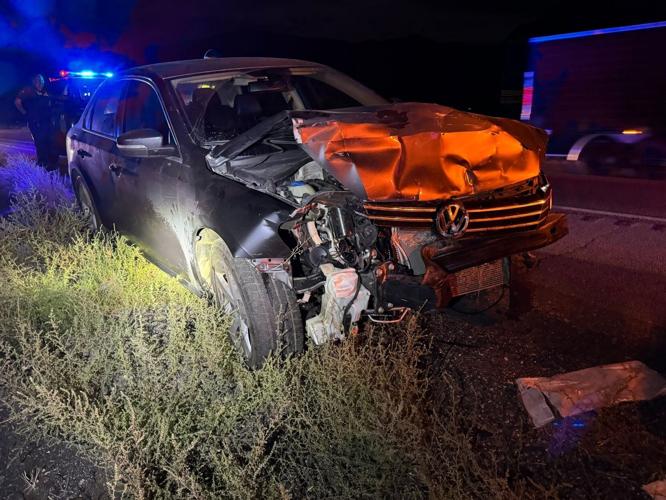 High-impact collision near I-15 bridge in Beaver Dam area sends 3 to ... High-impact collision near I-15 bridge in Beaver Dam area sends 3 to ...