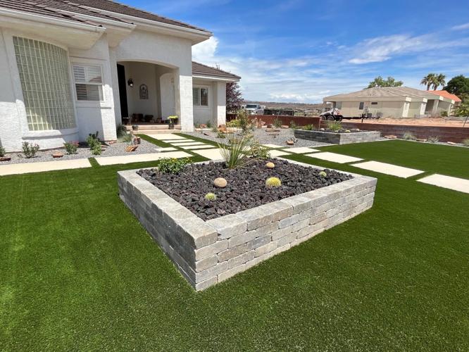 Elevate your home’s curb appeal, save precious water with artificial ...