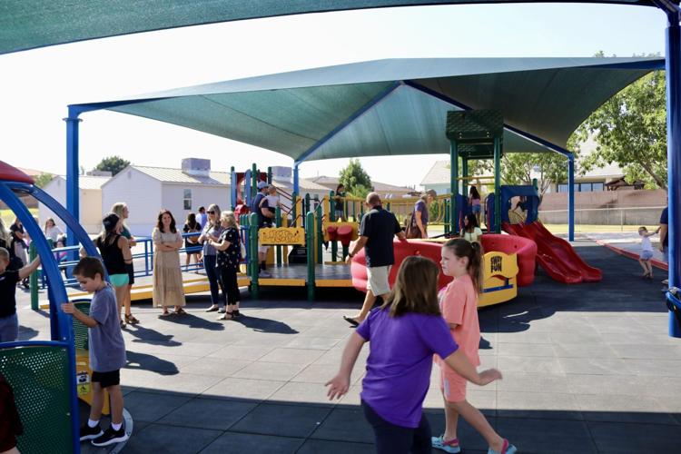 Little Valley Elementary unveils all-inclusive playground made possible ...
