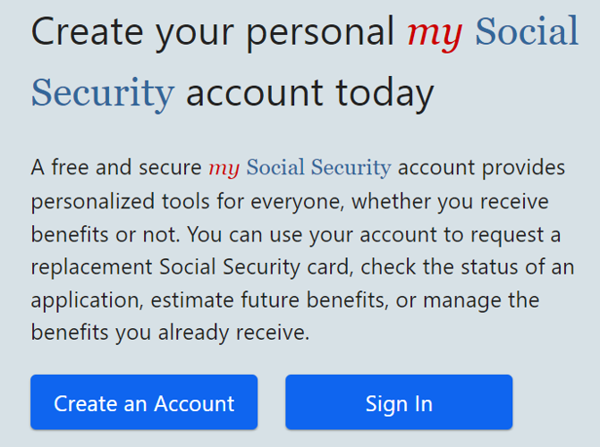 Curious about setting up a ‘my Social Security’ online account? Follow ...