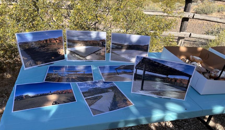 Community gathers to celebrate unveiling of new pavilion at Chuckwalla ...