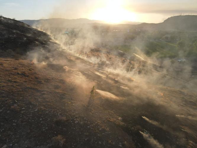 Human-caused brush fire near Brigham Road quickly contained by St ...