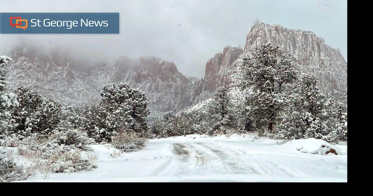 Photo gallery: Weekend storm blankets Southern Utah with snow, cold ...