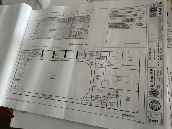 KJ’s Ice Barn, a new ice rink facility being built in Enoch, expected ...