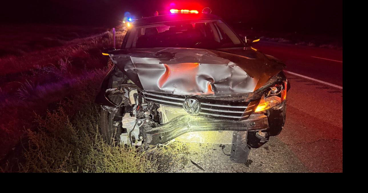 High-impact collision near I-15 bridge in Beaver Dam area sends 3 to ...