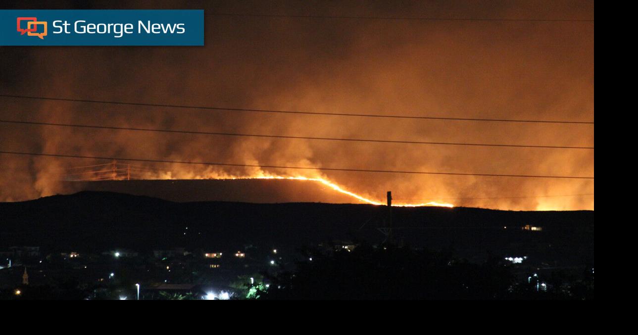 Crews responding to brush fire in Red Cliffs Desert Reserve | Local ...