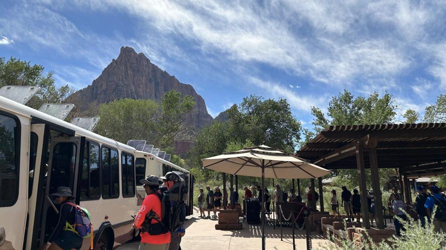 New, quieter electric shuttle buses improve ‘the soundscape of the ...