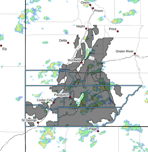 Several Southern Utah counties, communities part of widespread flood ...